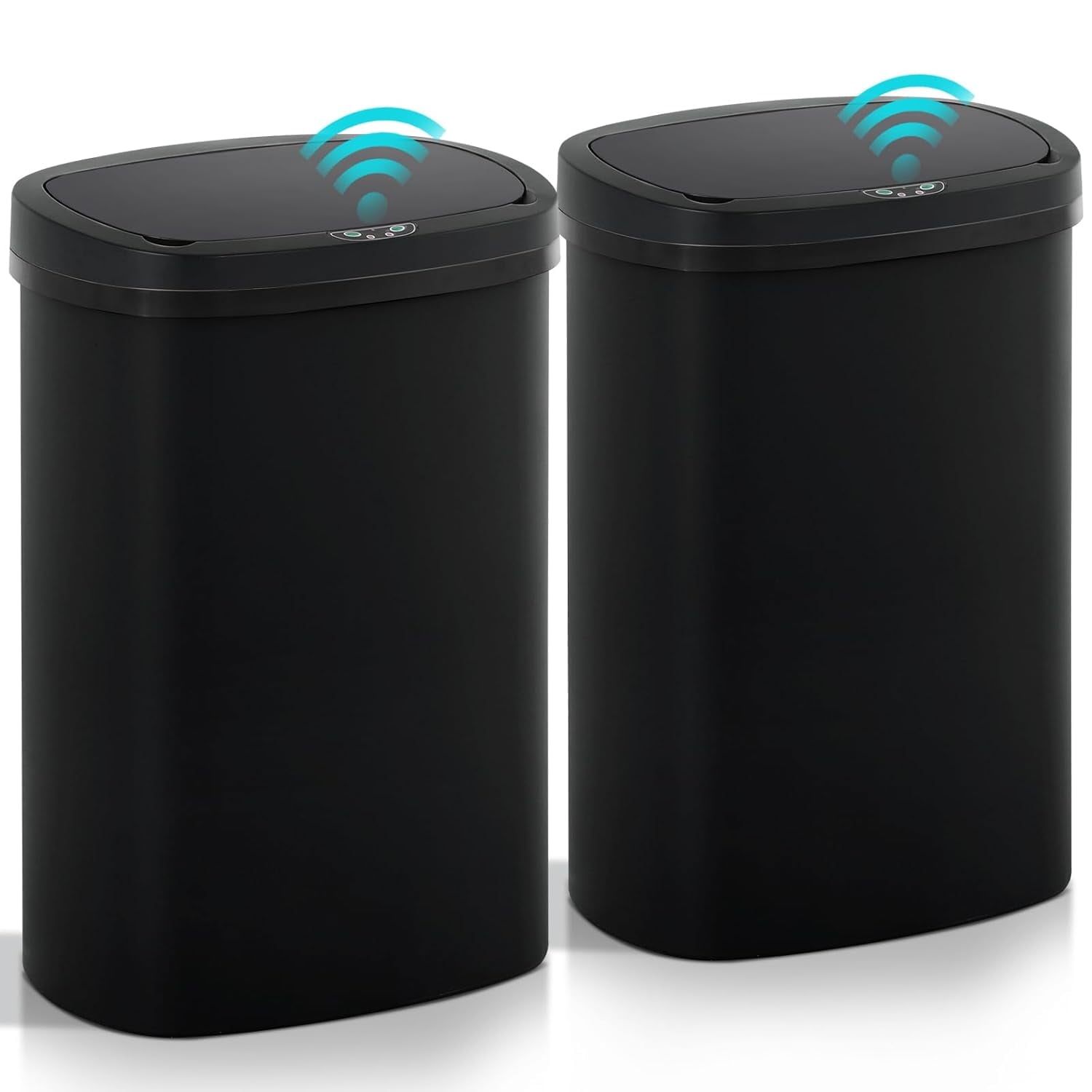 Dkelincs 13 Gallon Automatic Kitchen Trash Can Touch Free Garbage Can ...