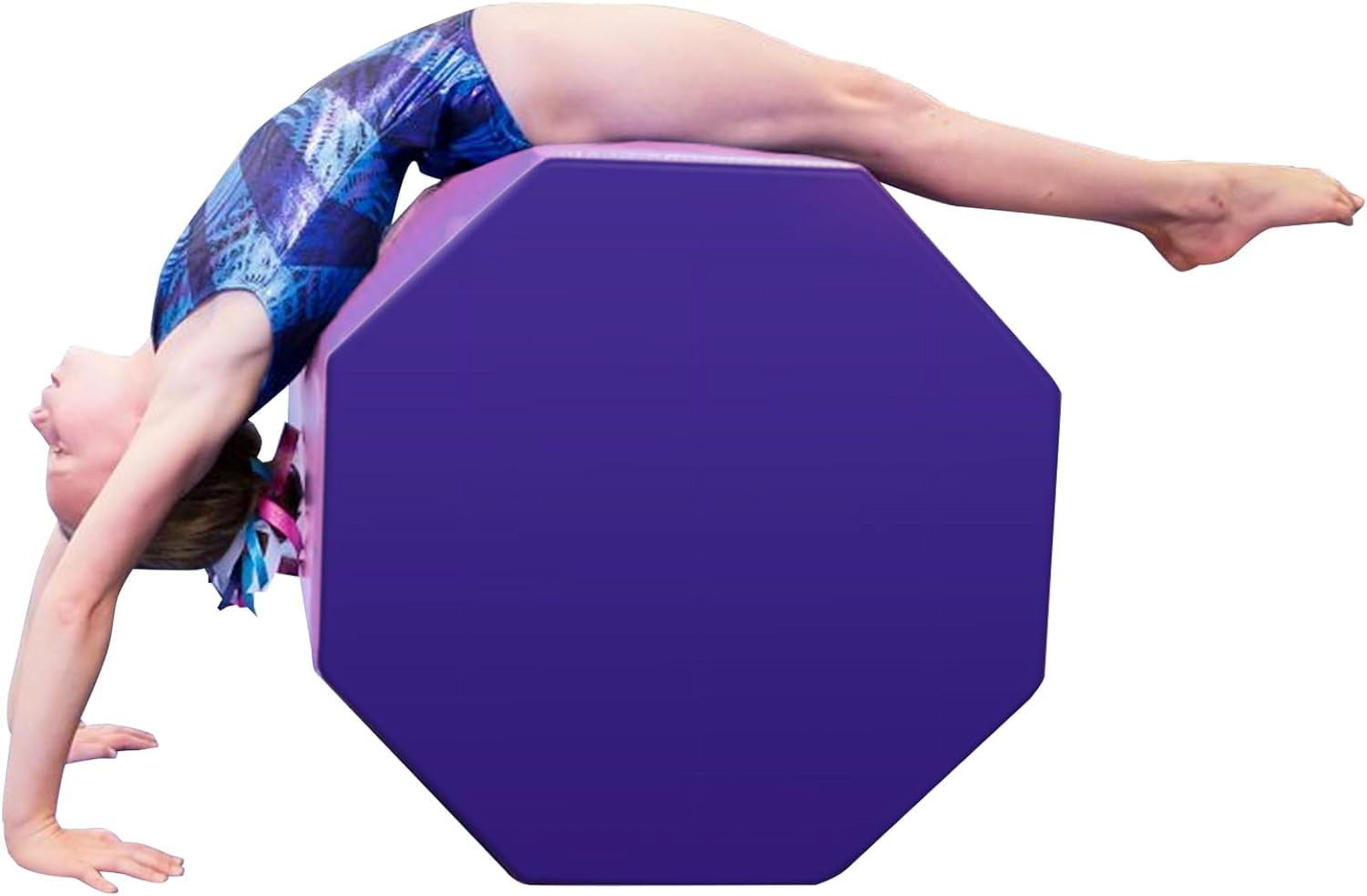 "Dkelincs 24.4"" x 25.6"" Octagon Tumbler Gymnastics Mat, Pink ...