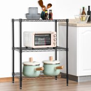 "Ktaxon Heavy Duty 3-Shelf Storage Rack, Durable Steel Construction ...
