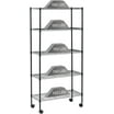 Safavieh Happimess Damaris 4-Tier Chrome Wire Corner Rack - Walmart.com