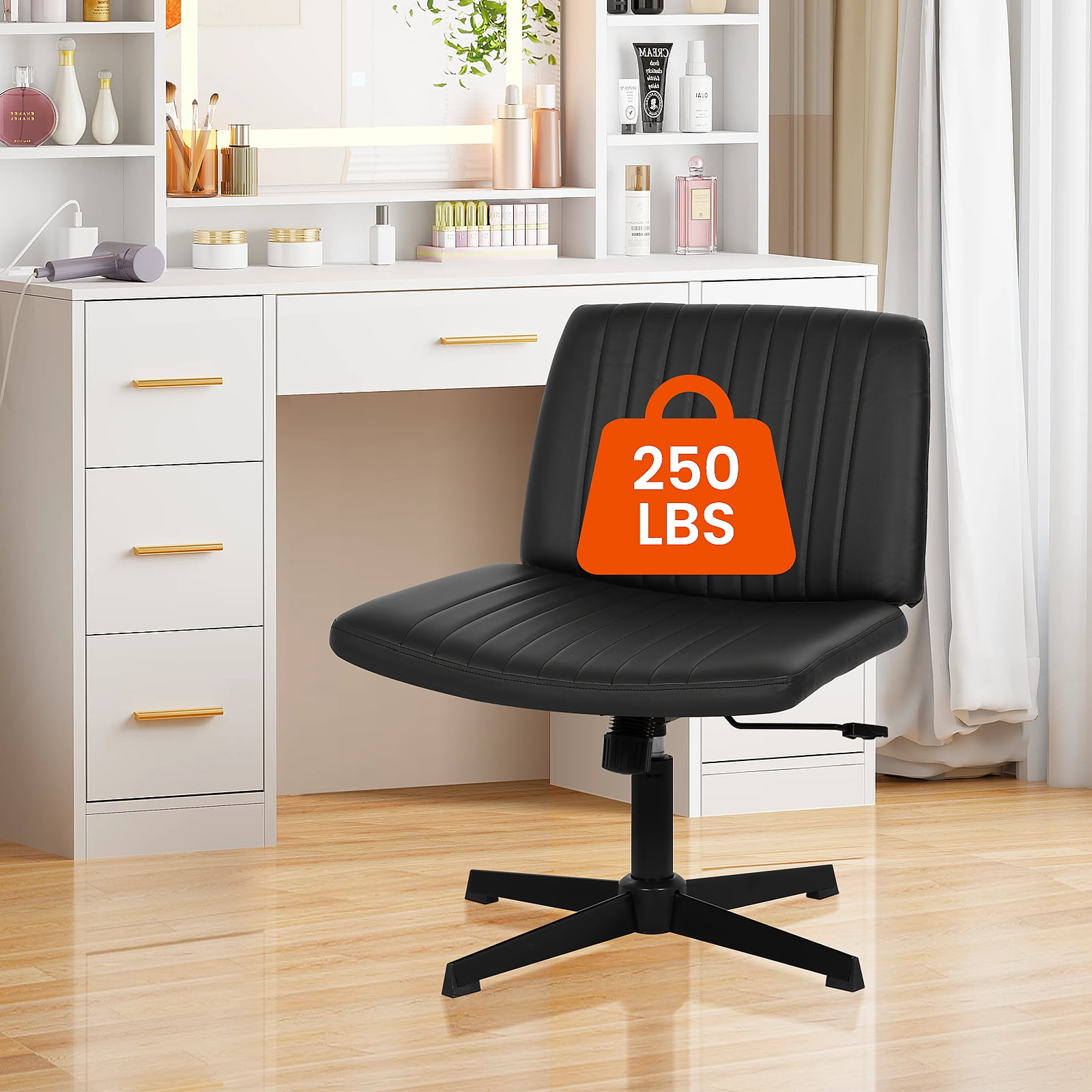 Dkelincs Criss Cross Chair Adjustable Ergonomic Computer Desk Chair ...