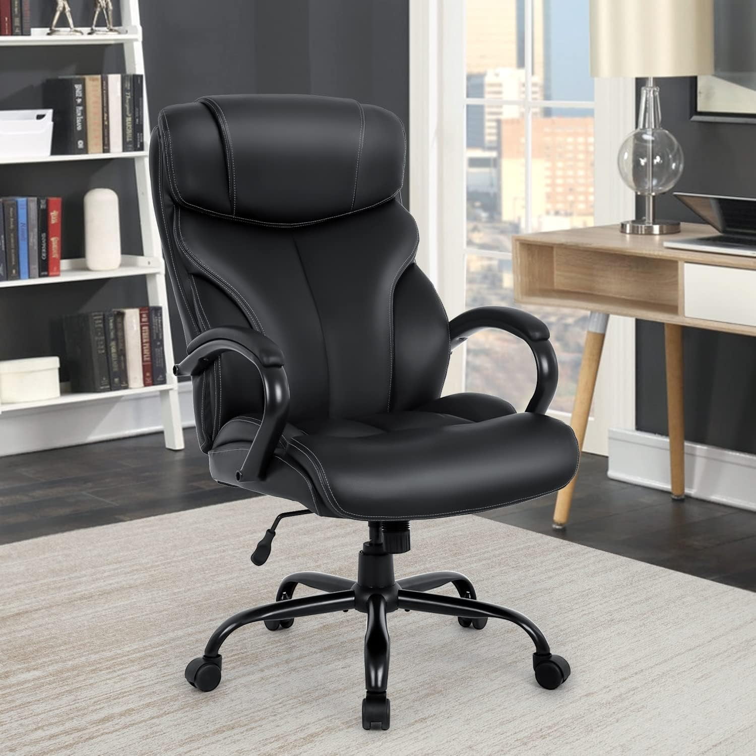 Dkelincs Ergonomic Office Chair Big and Tall Wide Seat Desk Chair 500 ...