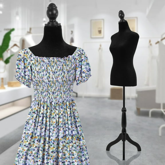 Mannequin Body Dress Form Torso Female Manikin 49.6-63.4 Inch Height ...