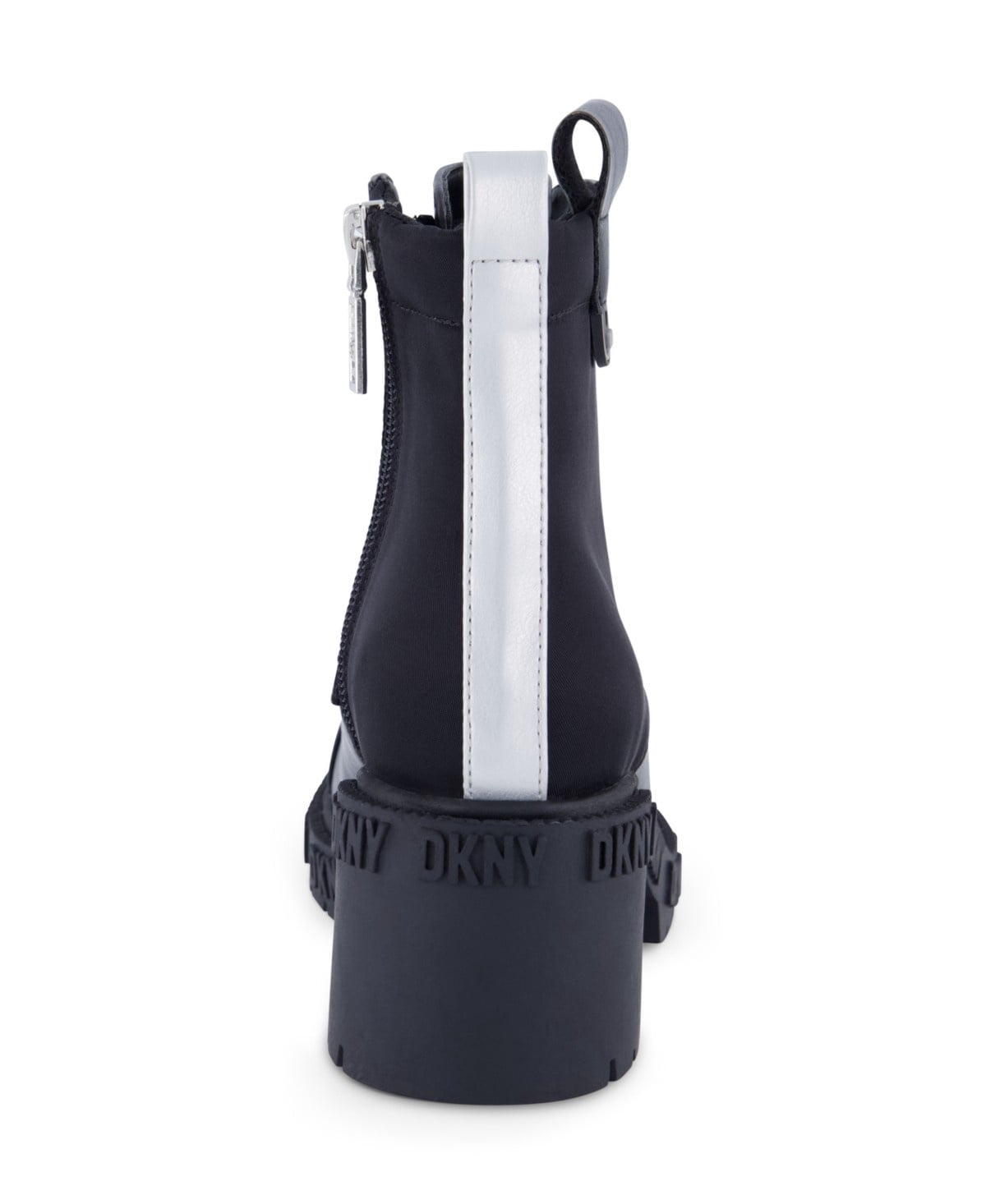 Dkny Little and Big Girls Haley Combat Boot - Black - Walmart.com