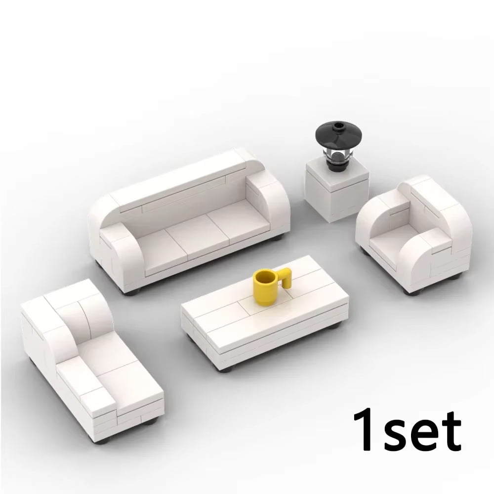 DlY Mini Food Building Block Figures Bread Fish Fruit Chicken Crab Hot ...