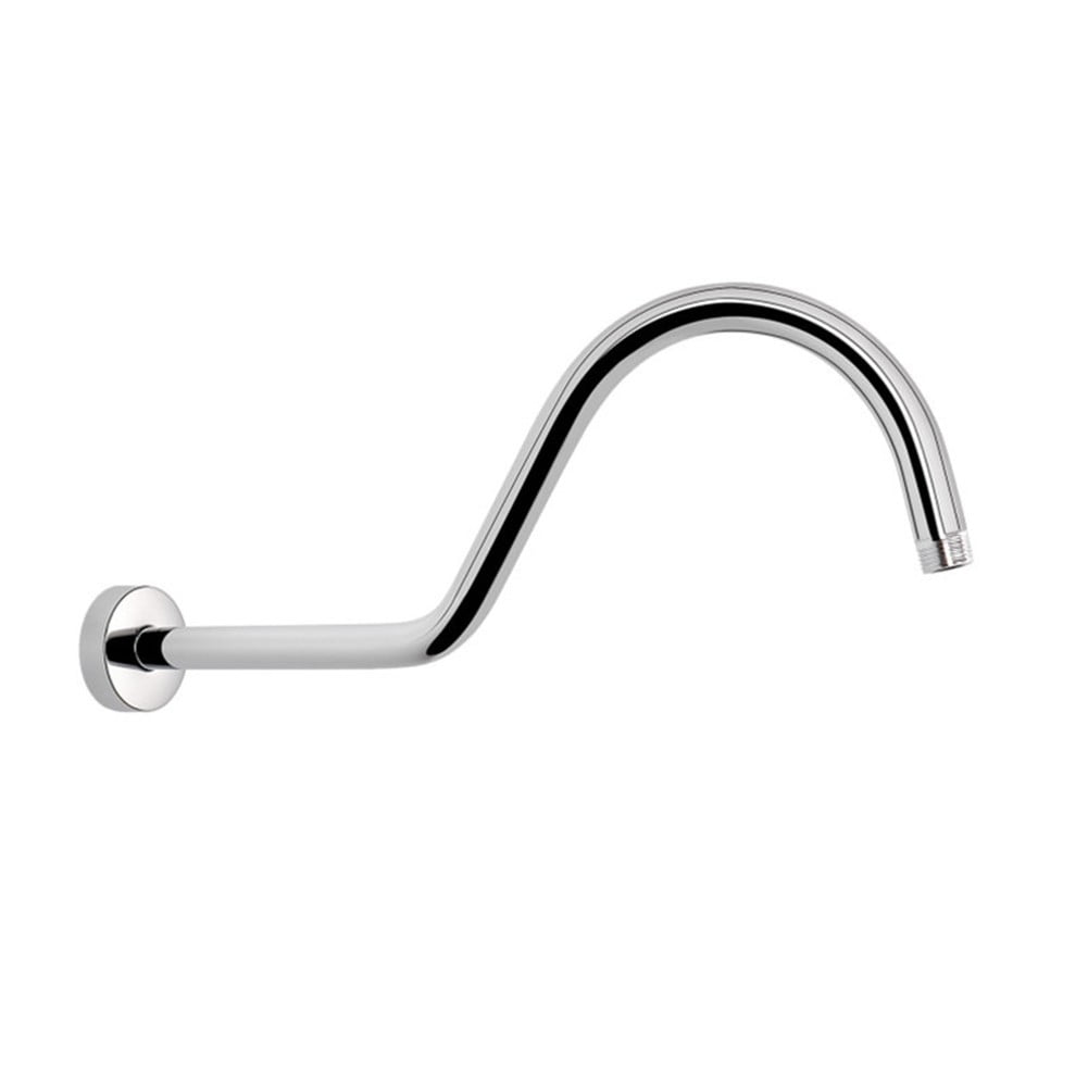 Dleadar 14 inch Shower Bracket with Flange Ceiling Mount Shower Head ...