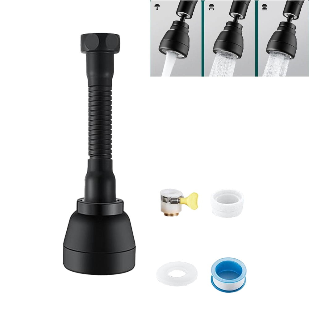 Dleadar 360° Rotating Faucet Extender 3 Modes Water Saver Nozzle ...