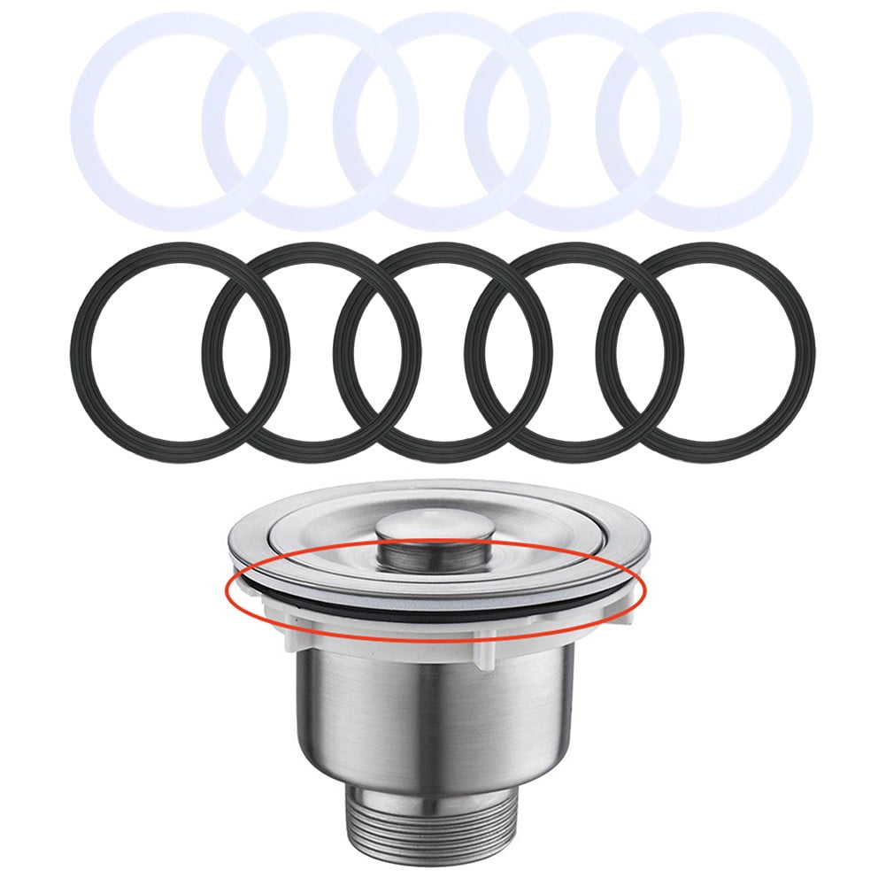 Dleadar 5 Pair 110mm sink O Ring Sink Cover Replacement Gasket Sink ...