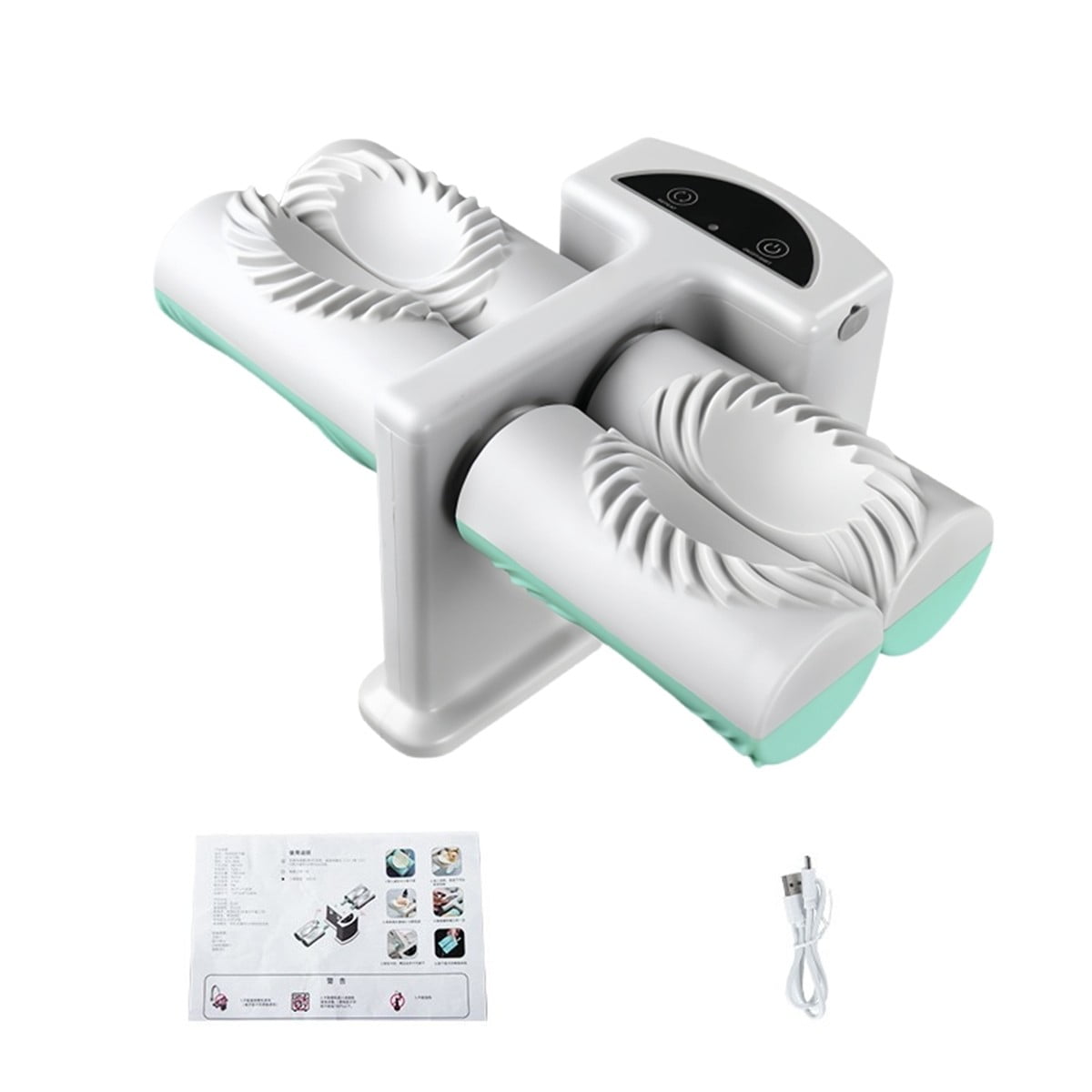 Dleadar Automatic Electric Dumpling Maker Household Double Head ...
