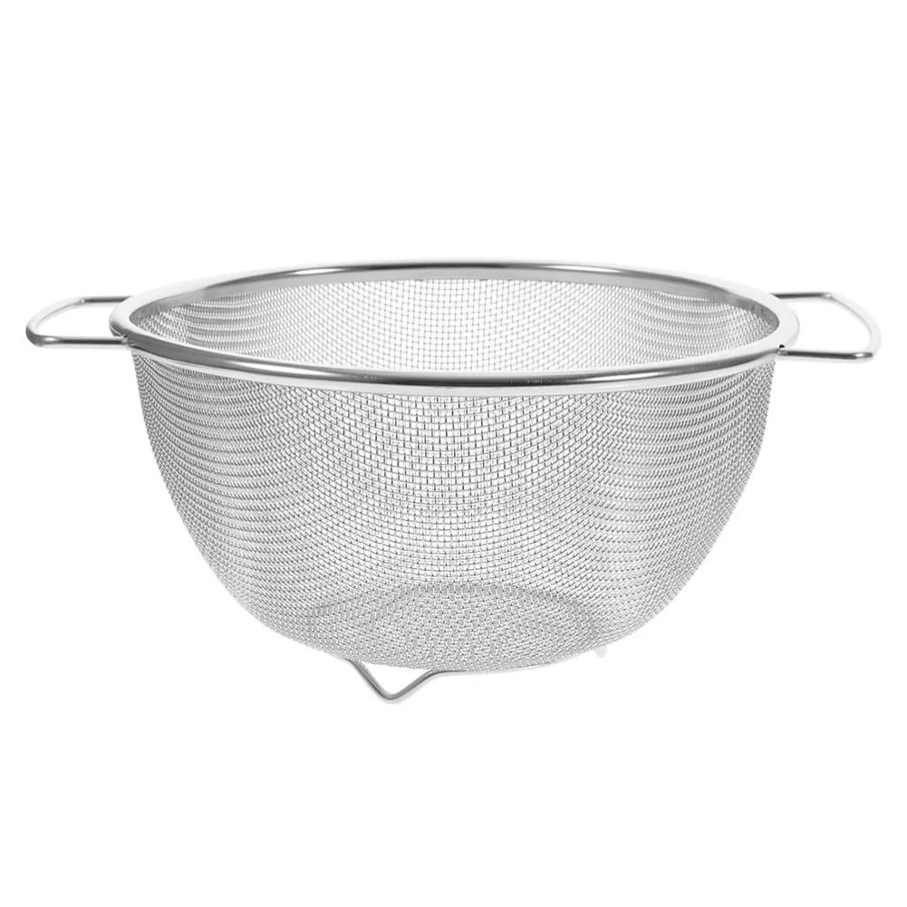 Dleadar Colander Basket Small Colander Metal Colander Stainless Steel ...