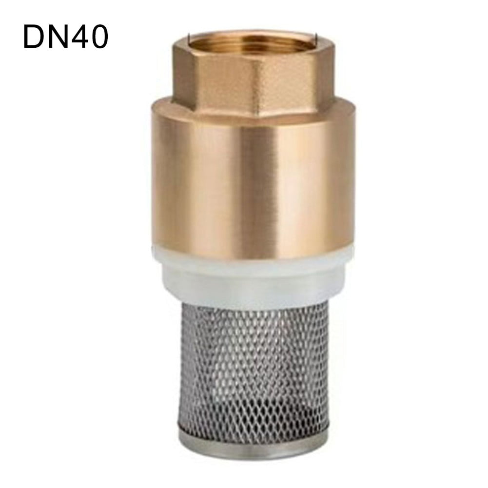 Dleadar Copper water pump inlet pipe filter thread filter vertical ...