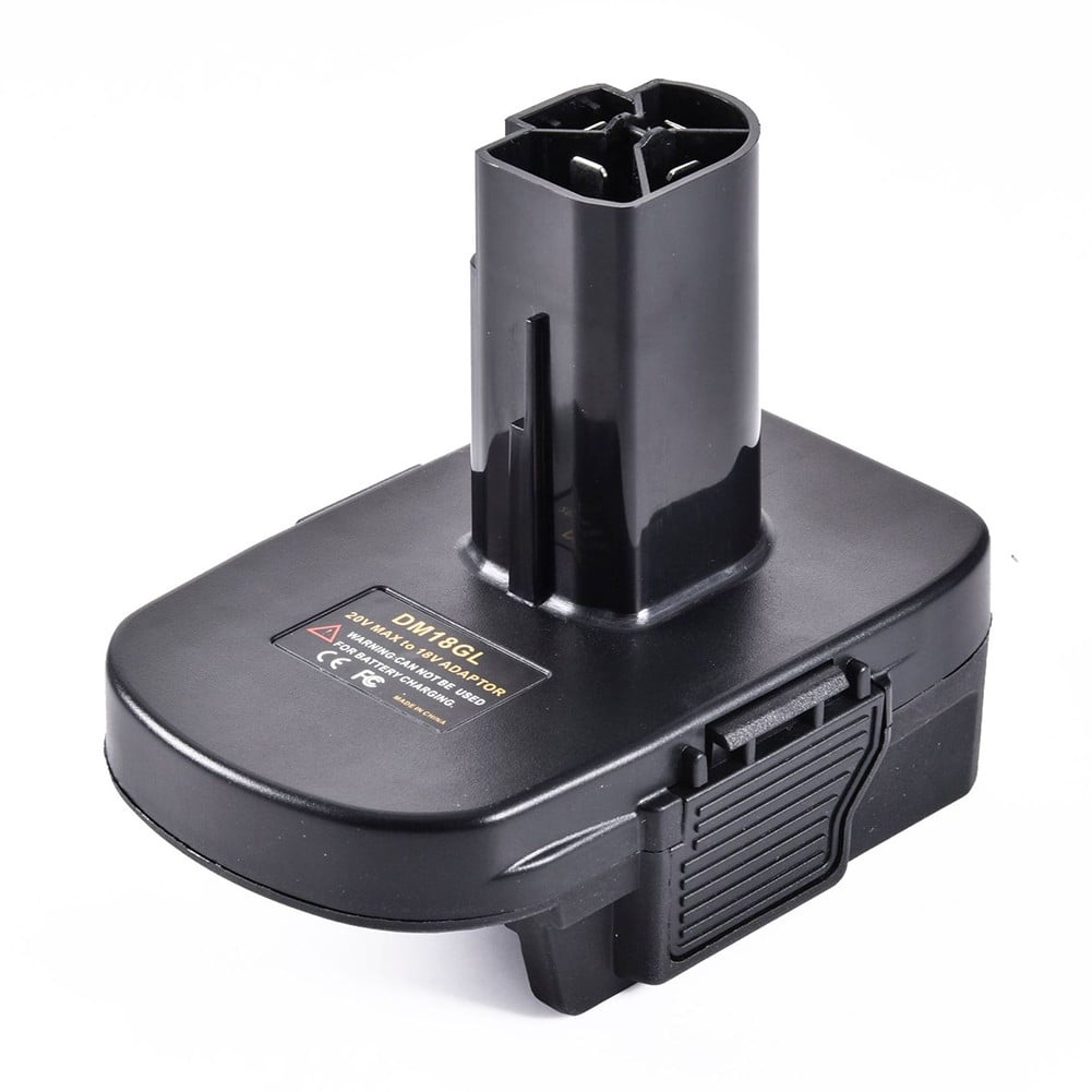 Dleadar DM18GL Battery Adapter for Dewalt 18V-20V to Craftsman 19.2V Power Tools, Black Plastic ...