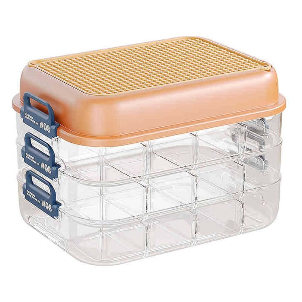 Dleadar Dustproof Building Block Storage Box Parts Classification ...