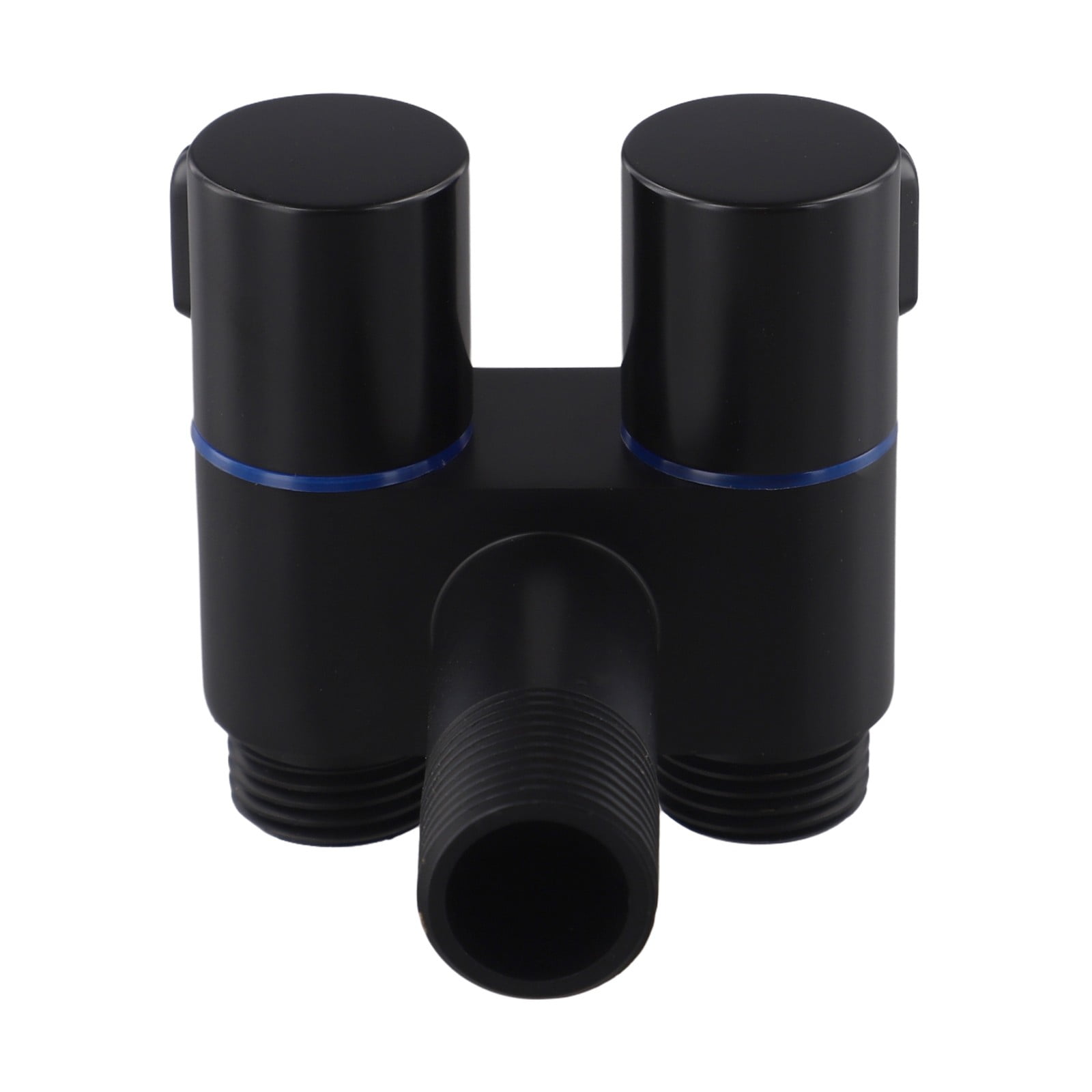 Dleadar G1/2 1 in two out double control washing machine faucet toilet ...