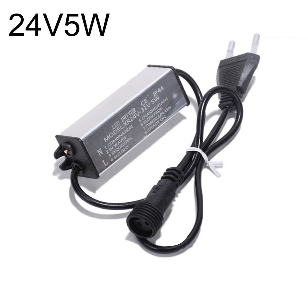 Dleadar LED Fairy Light Power Adapter Transformer Driver IP67 8 ...