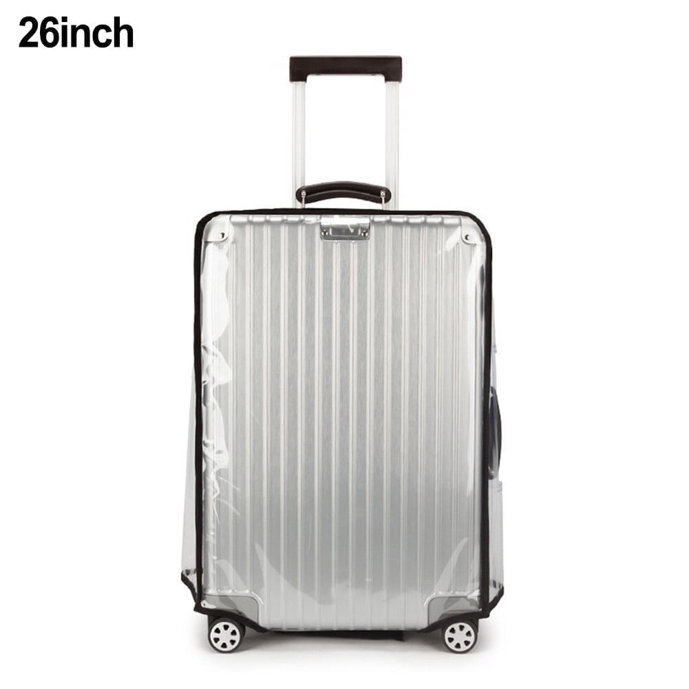 Dleadar Luggage Cover Transparent PVC Travel Luggage Waterproof ...