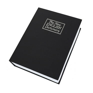 "PACOLO Book Safe with Real Paper, Hidden Compartment, Combination Lock ...