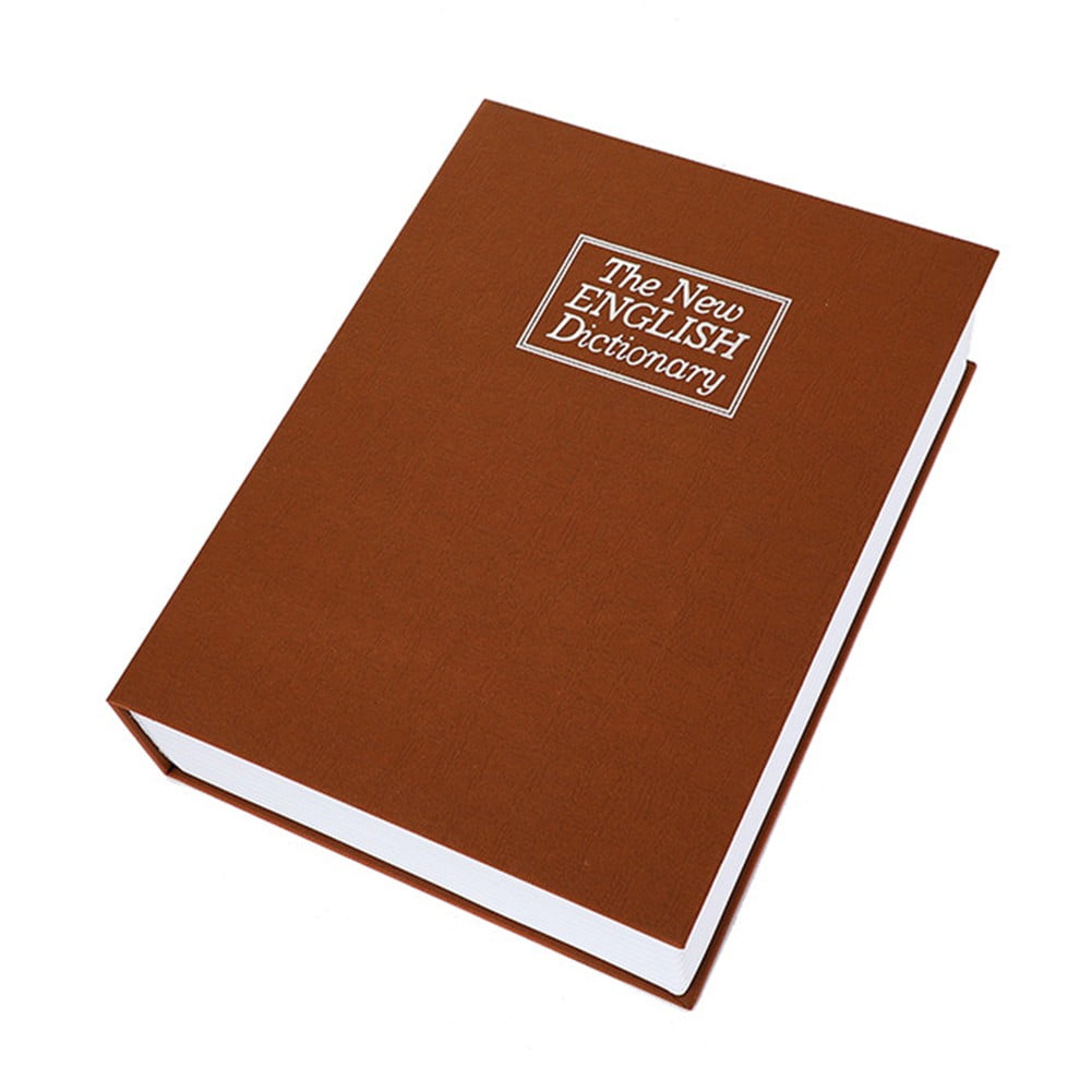 Dleadar Personal Book Safe with Combination Lock - Discreet Steel ...