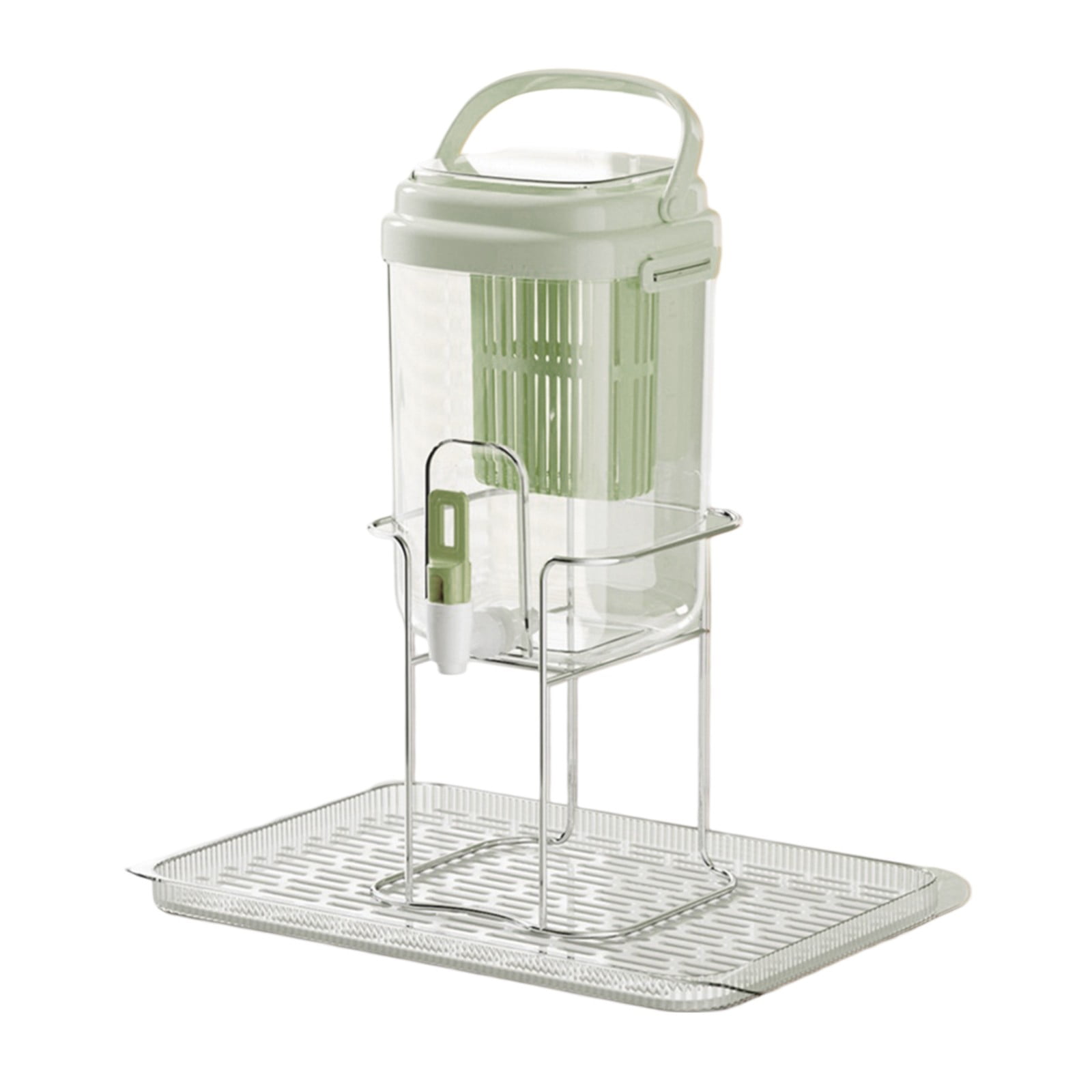 Dleadar Refrigerator Cold Water Kettle W/Faucet Fruit Bucket Dispenser ...