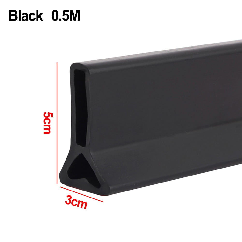 Dleadar Rubber Water Barrier Shower Blocker Non Slip Waterproof Stopper ...