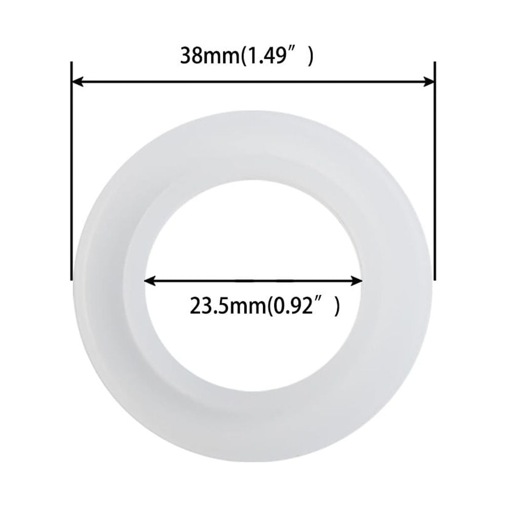 Dleadar Silicone Ring Gasket Rubber Flat Gasket Replacement Bathtub ...