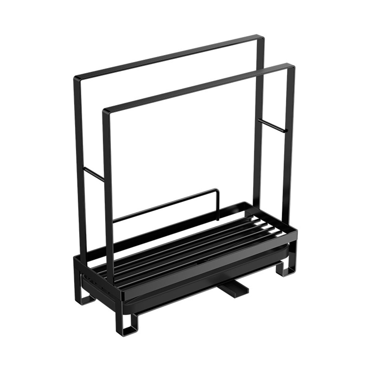 Dleadar Stainless Steel Kitchen Sink Rack Towel Hanger Sponge Holder ...