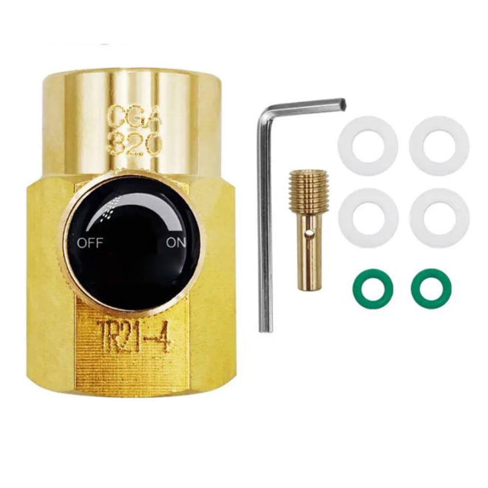 Dleadar for Soda Machine Adapter Connector Fitting Replacement (CGA320 ...