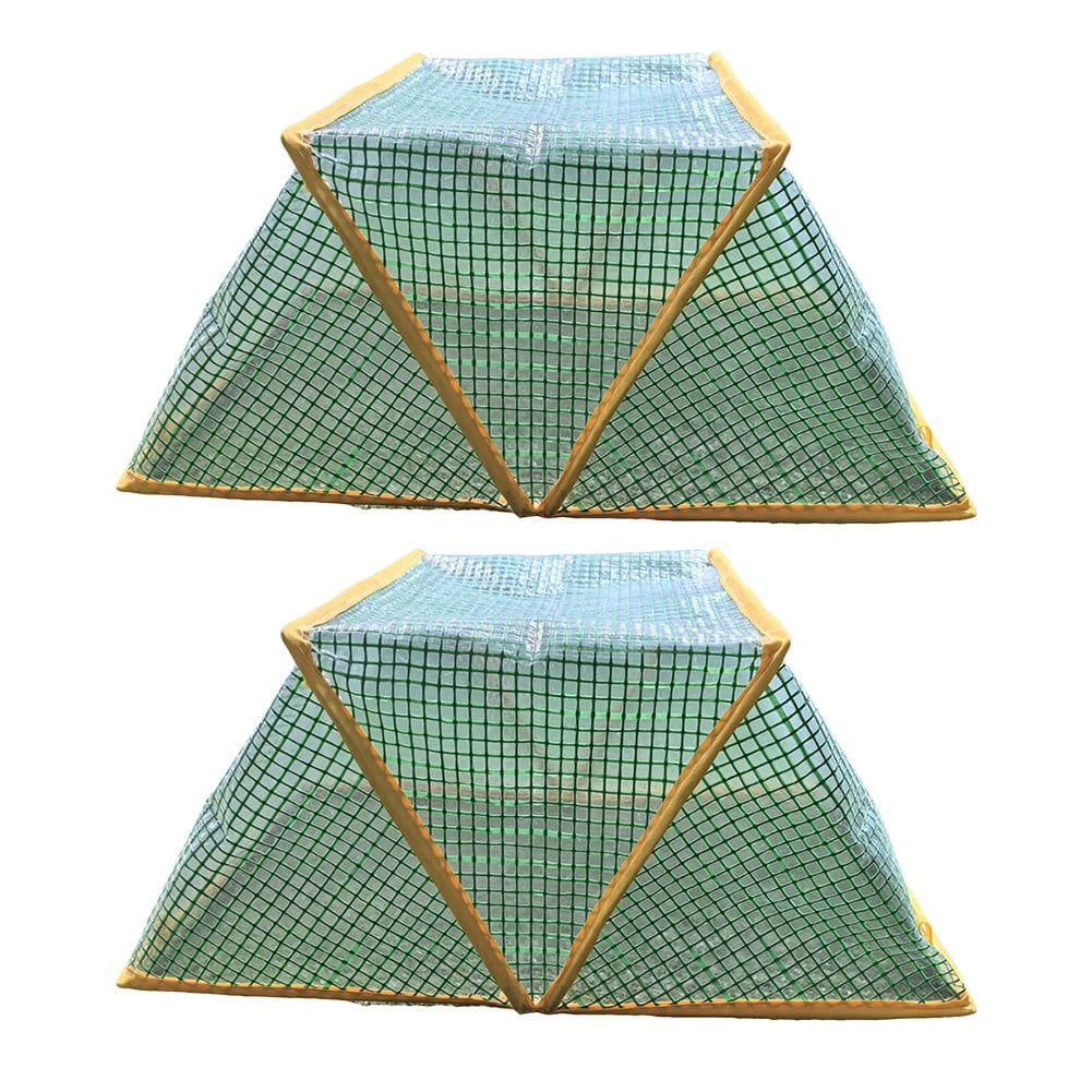 Dleader 2-piece foldable plant cover for vegetables and fruits ...