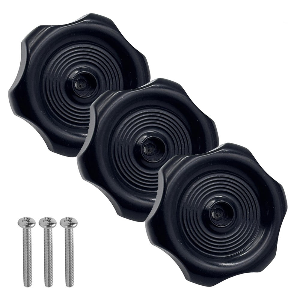 Dleader 3 Pack RV Window and Vent Knobs with 1 Inch Shaft for Easy ...