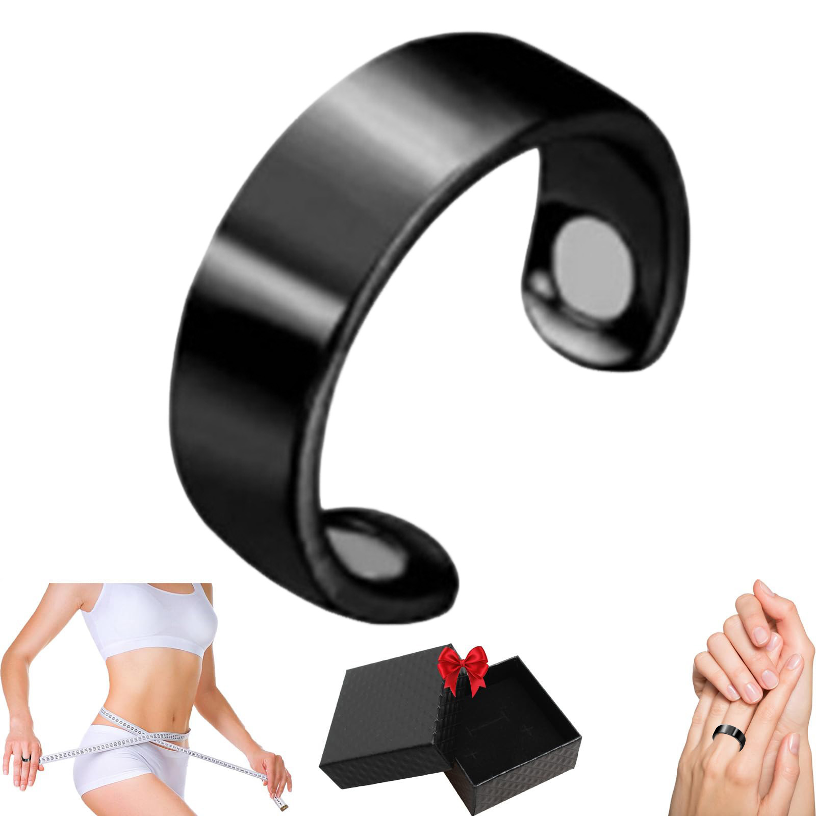 Dlrvadru Lymphatic Drainage The-rapy Magnetic Ring Germanium LymphDetox ...