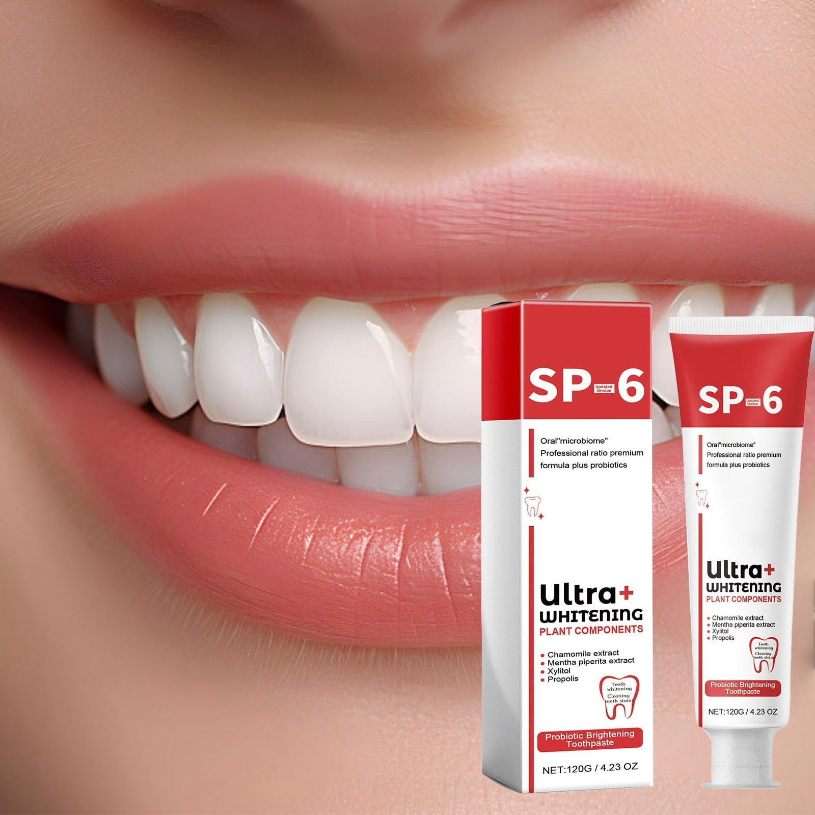 Dlrvadru Sp-6 Probiotic Ultra Toothpaste, Sp-6 Toothpaste, Deep ...