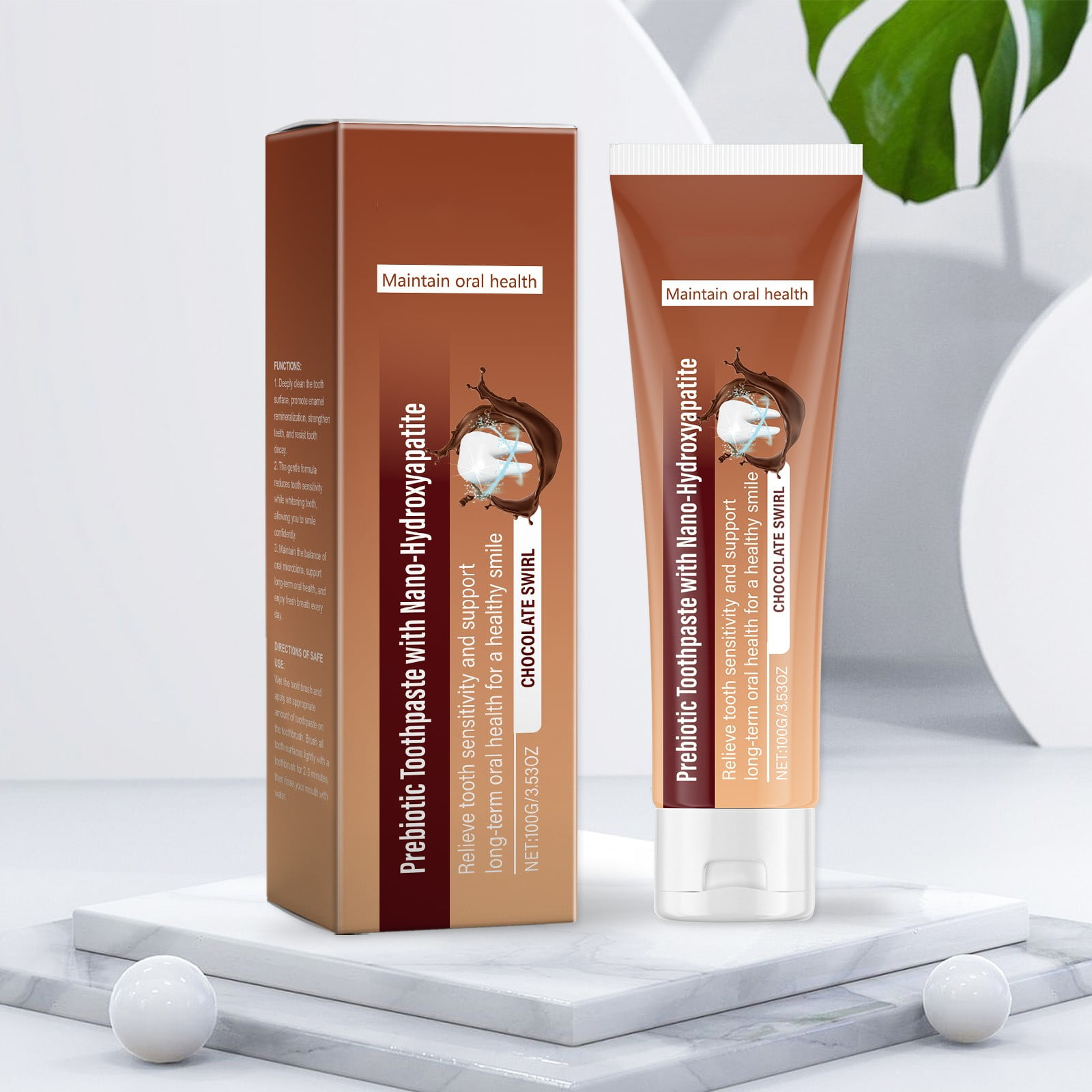 Dlrvadrua White Moth Toothpaste,Removing Stains and Moth,Improving ...