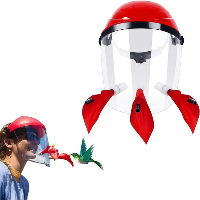 Dlrvadrua Hummingbird Feeder Mask,Hummingbird Mask Feeder, Wearable ...