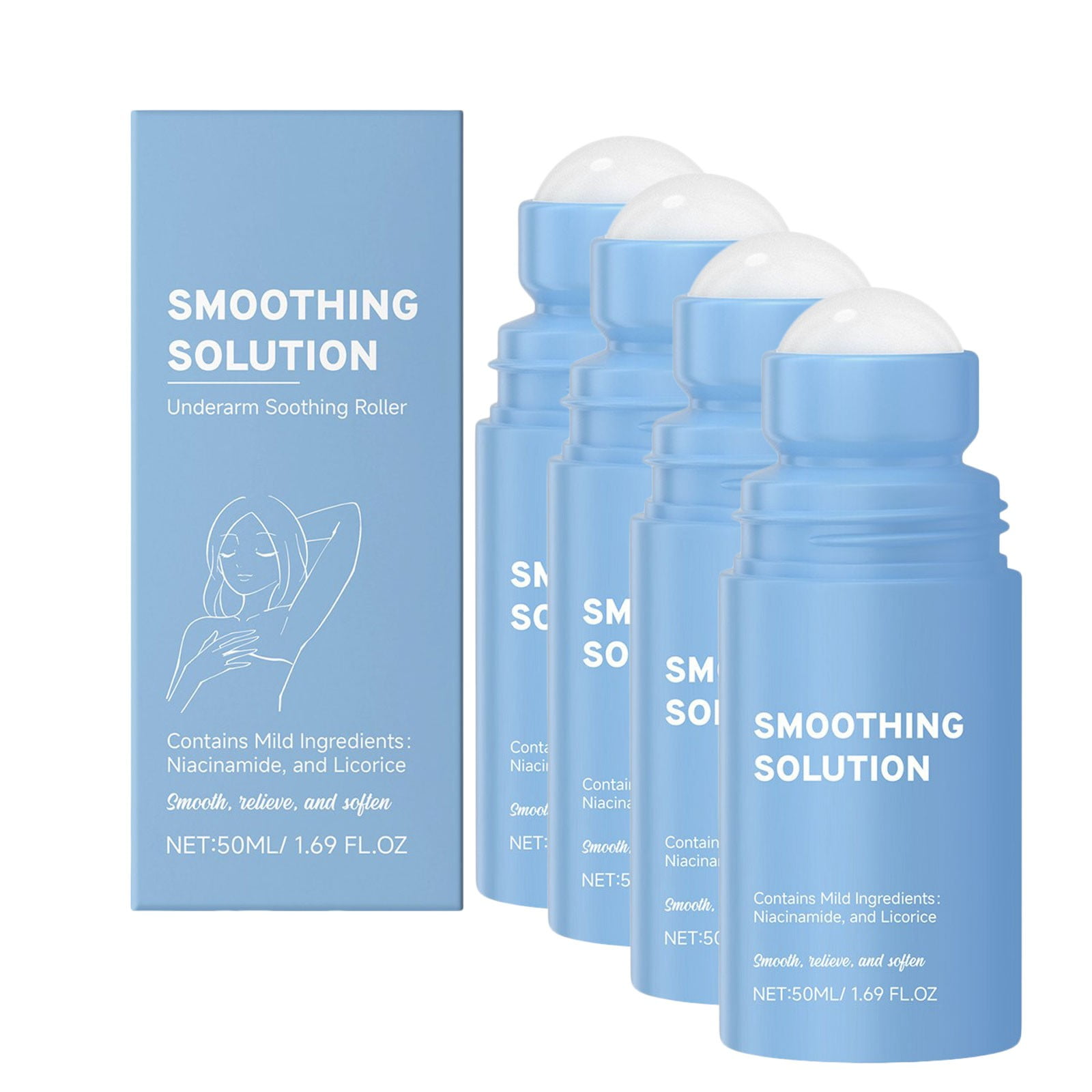 Dlrvadrua Smoothing Solution Ingrown Hair Treatment,After Shave ...