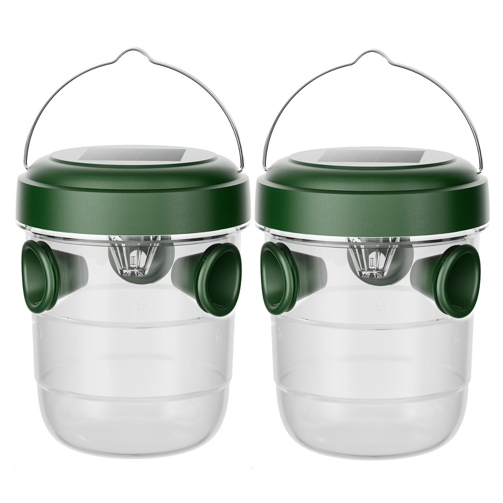 Dlrvadrua Wasp Traps Outdoor Hanging,Solar Bee Trap for Outside ...