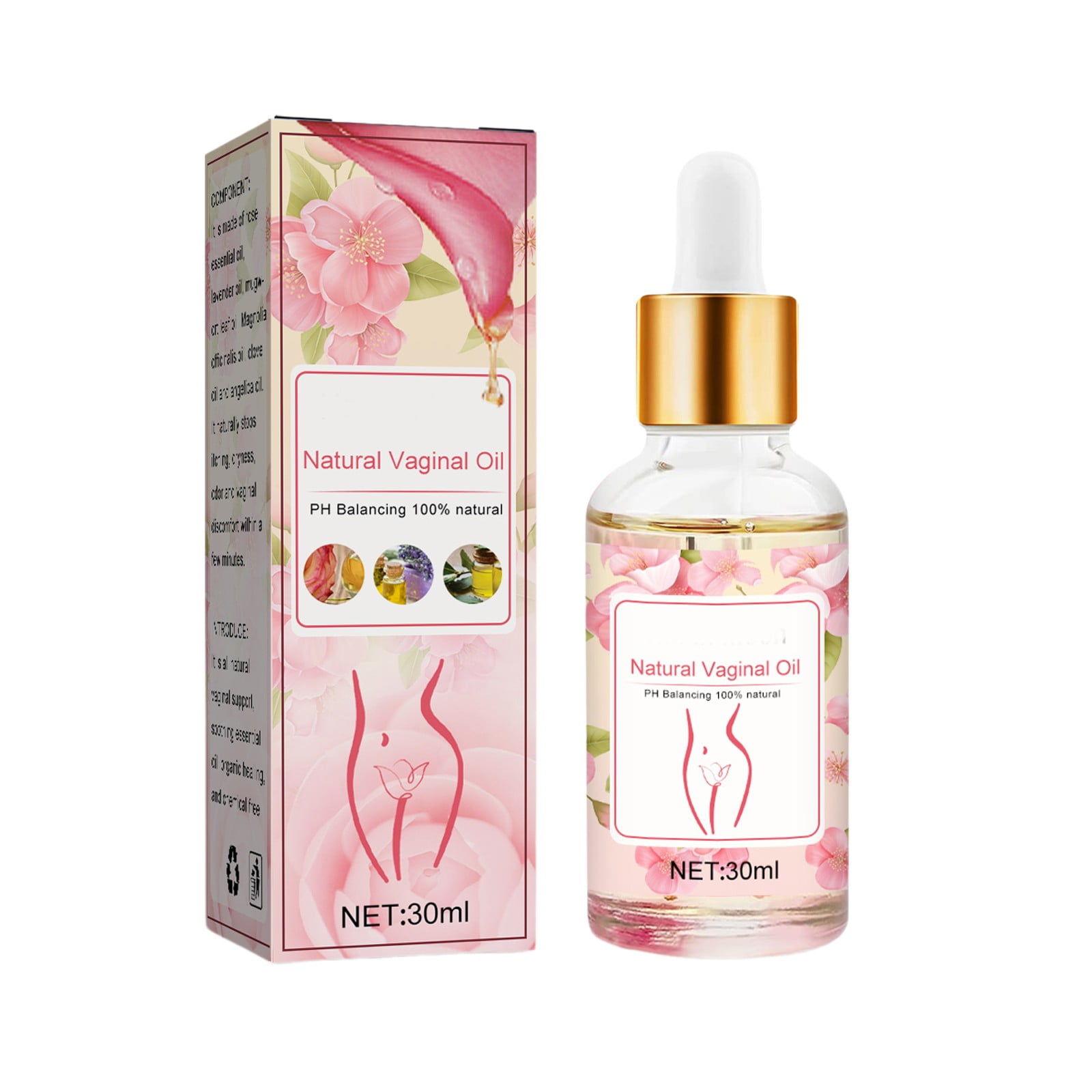 Dlrvadrua Yoni Natural Yoni Oil,Natural Yoni Oil Vaginal Wash for Women ...