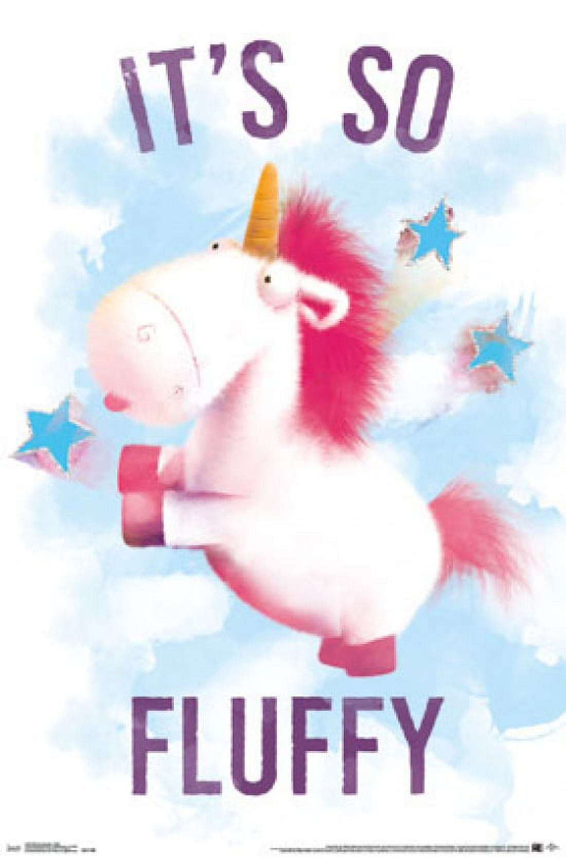 Dm Unicornicopia - Fluffy Poster Print (22 x 34) - Walmart.com