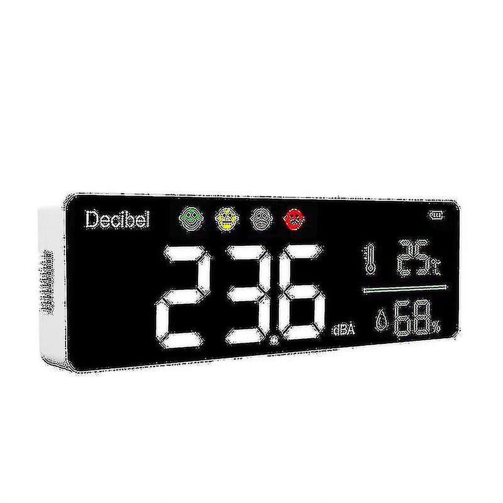 Dm1306d Digital Decibel Sound Meter Smart Wall Mounted Noise Detector ...