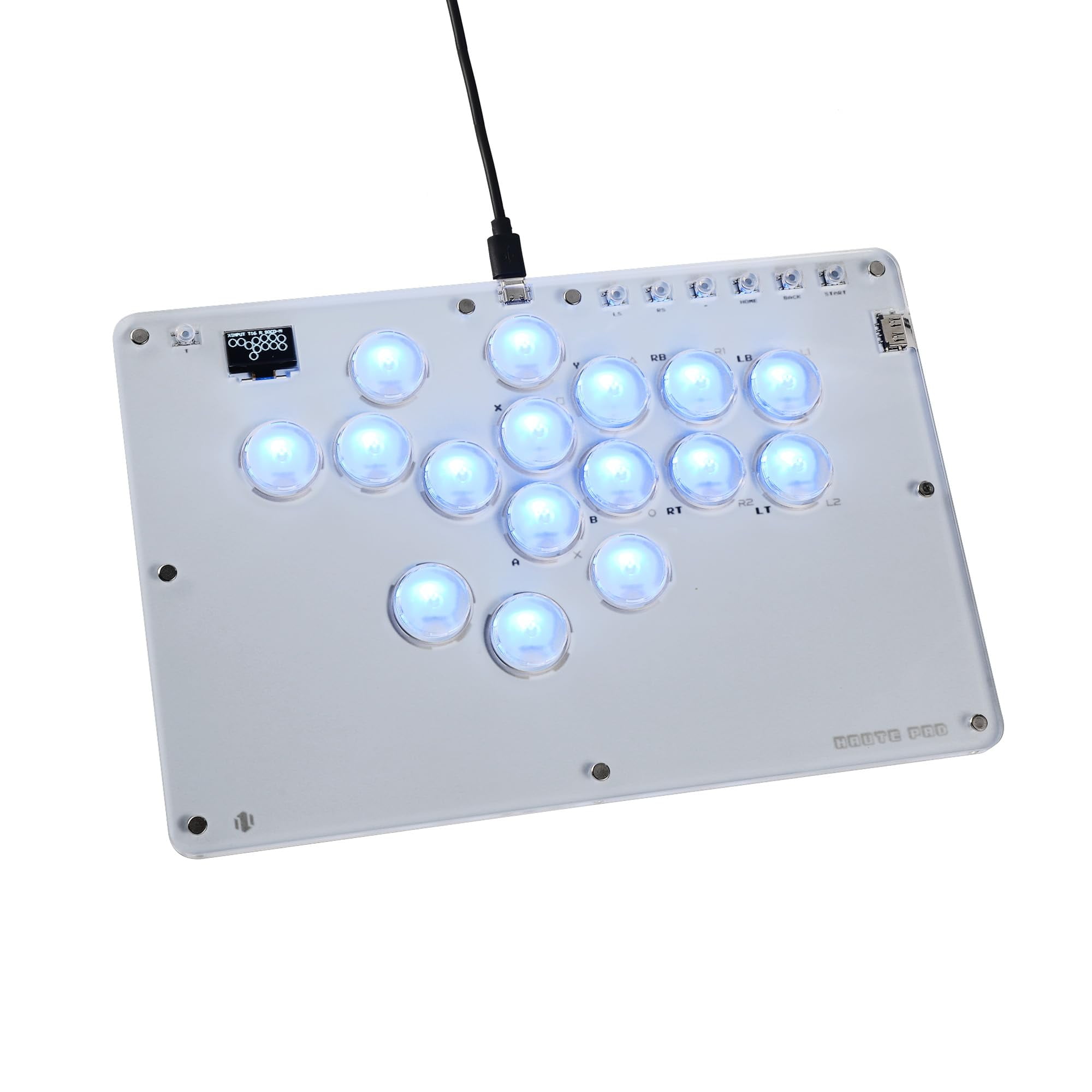 Dmagso Arcade Stick 16 Keys Leverless Controller with Turbo Functions ...