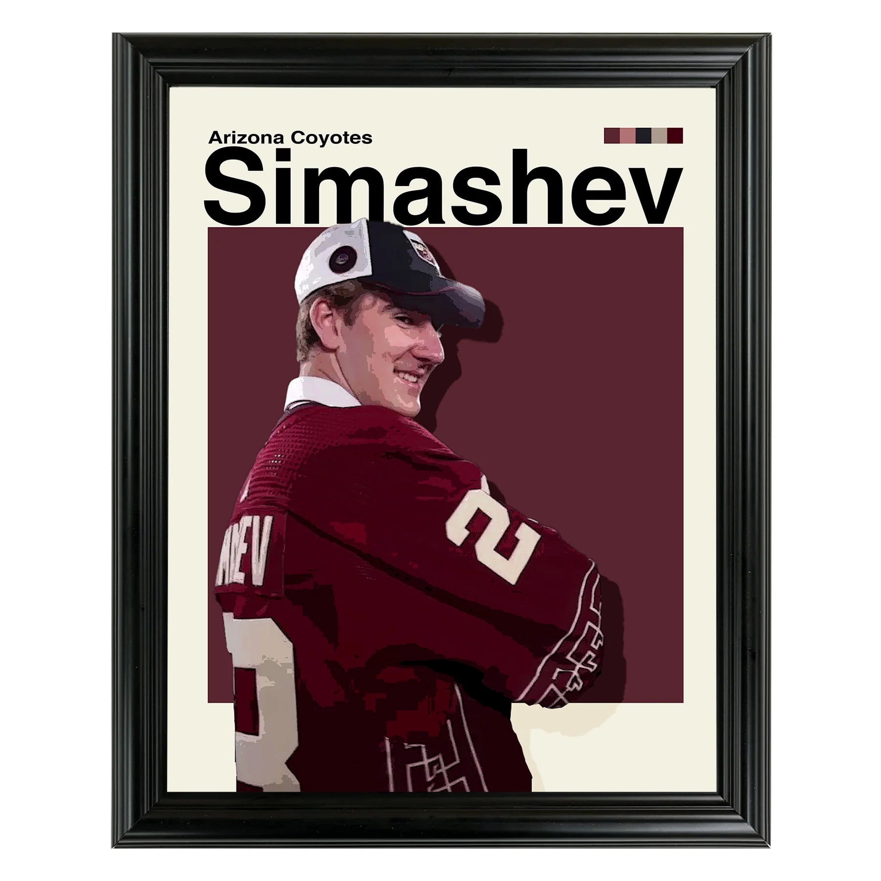 Dmitriy Simashev Framed Sports Art Photo by Thomas Maxwell - Walmart.com