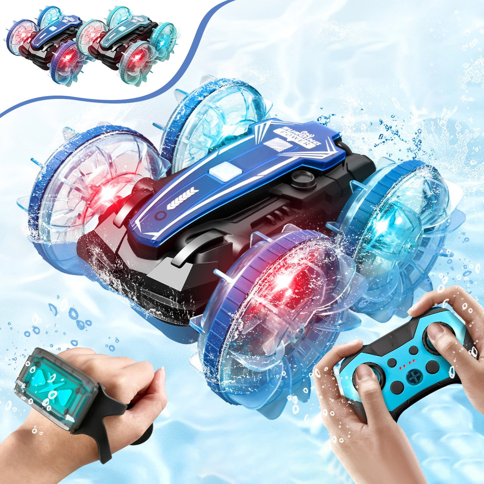 Dmlowu Remote Control Cars - Shockproof Sturdy Toy Cars for Kids, Four ...