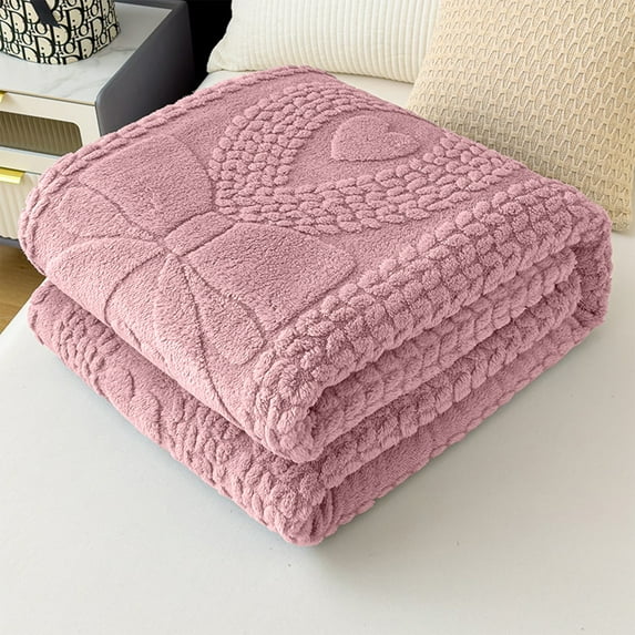 Dmlowu Soft Throw Blanket - Fluffy Fleece Blanket, Comfortable ...