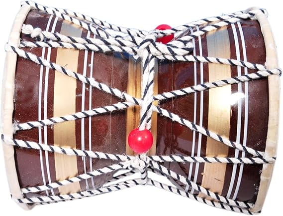 Dmrou Wooden Hand Percussion Handmade Indian Musical Instrument 8 inch ...