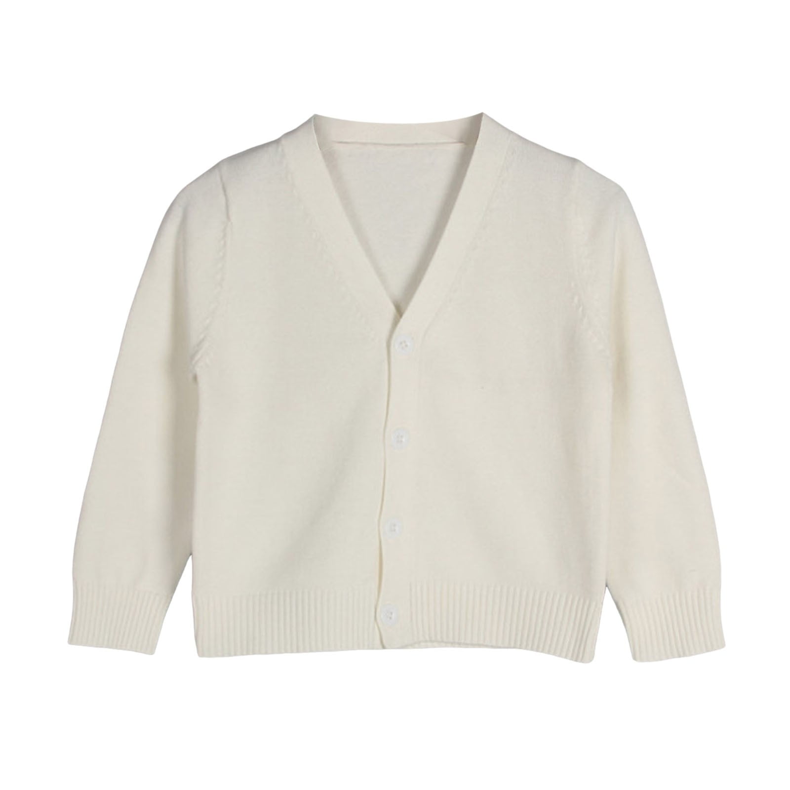 Dmsael Girls Uniform Cardigan Girls' School Uniform Basic Cardigan ...
