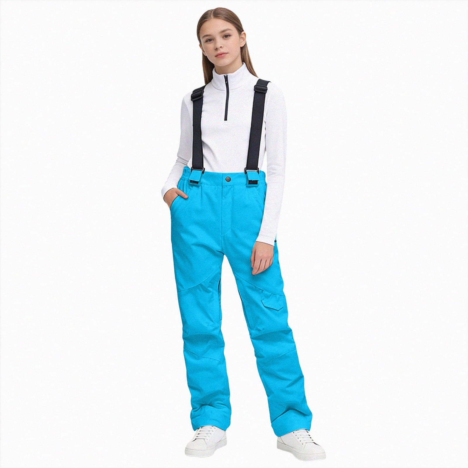 Dmsael Snow Bibs Toddler Boys Girls Unisex Classic Ski & Snow Bib ...