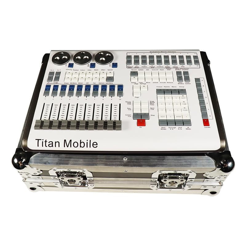 Dmx Mobile Console Stage Lighting Controller with Fight Case - Walmart.com