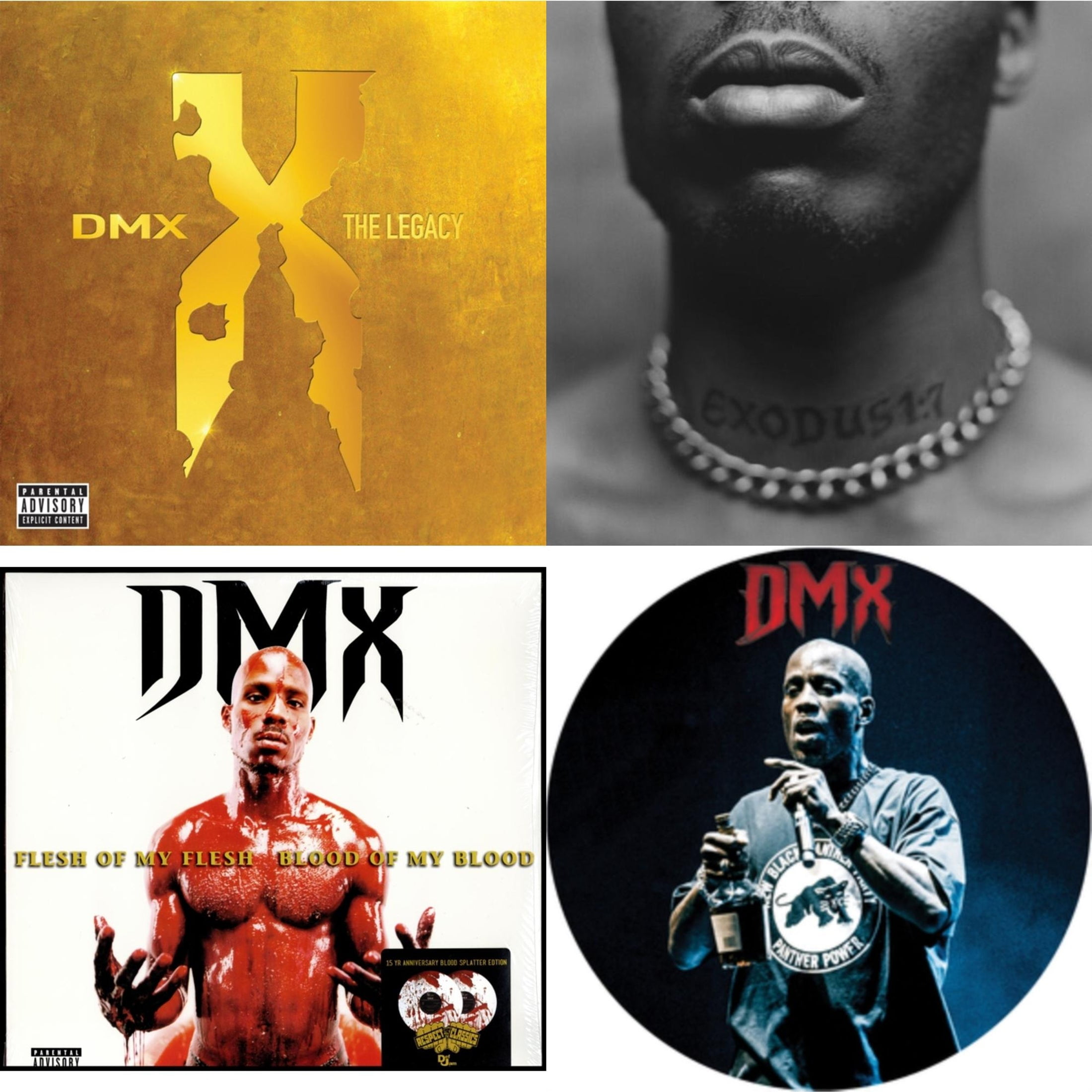 Dmx: The Legacy (2LP) & Exodus (X) & Flesh Of My Fleshblood Of My Blood ...