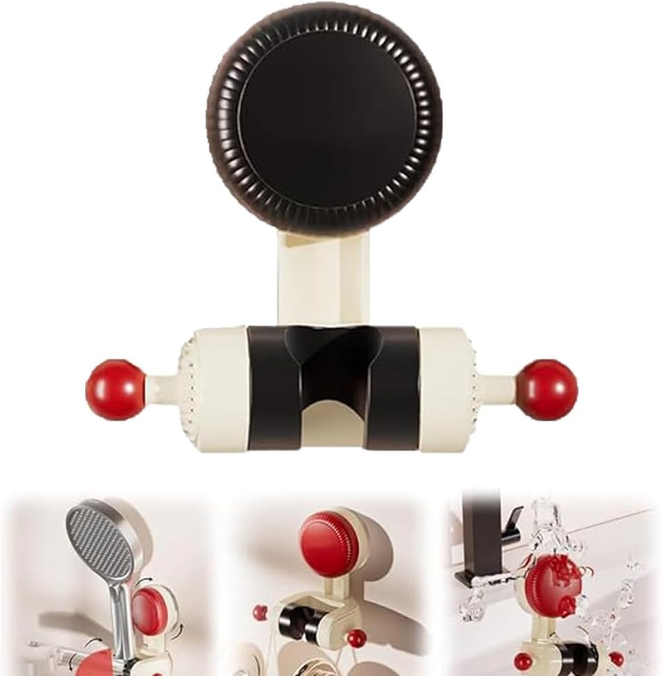Dmxedts Adjustable Suction Shower Head Holder, No-Drill Removable ...