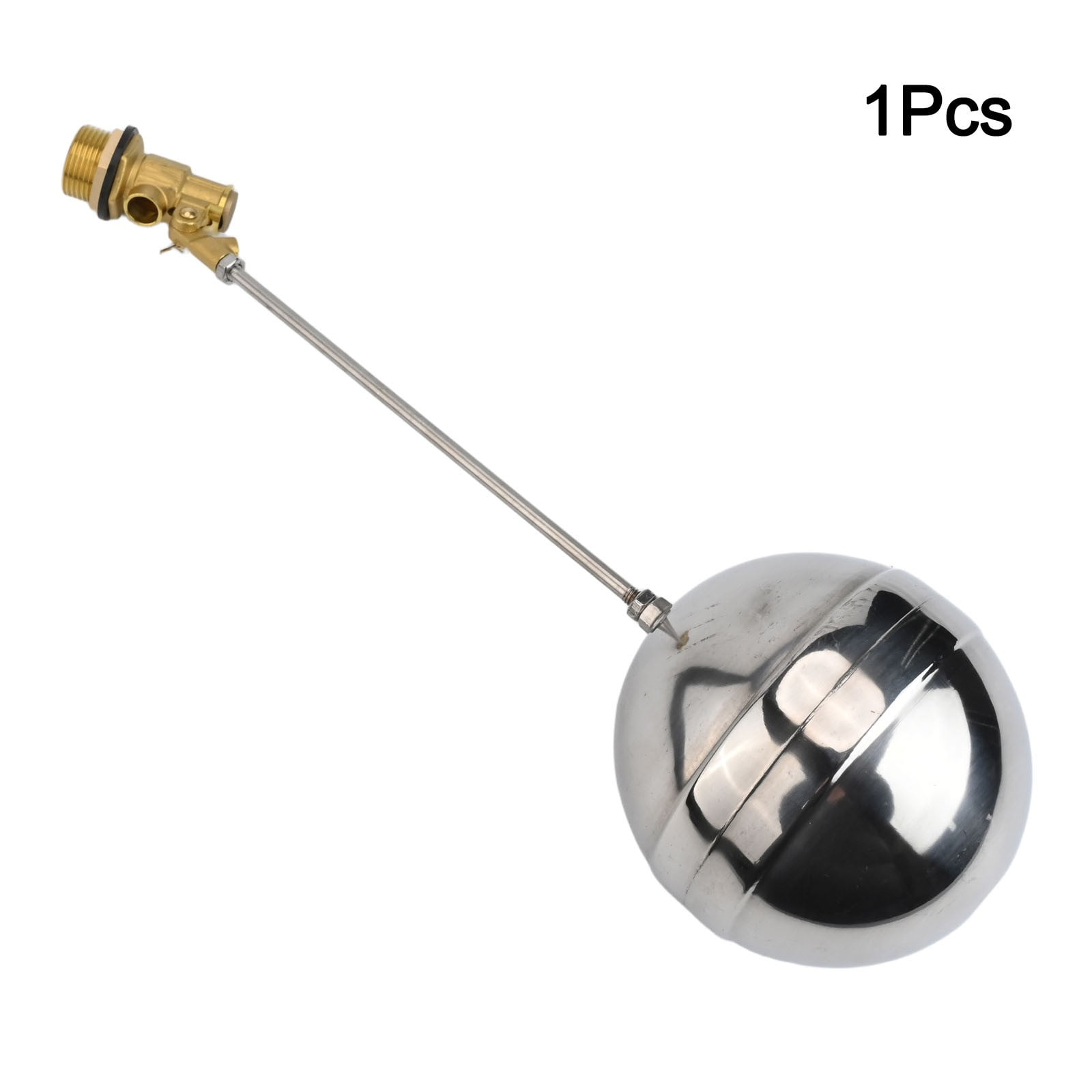 Dn15 Brass Float Valve Cold Hot Water Tank 1/2 Floating Ball Valve Flow ...