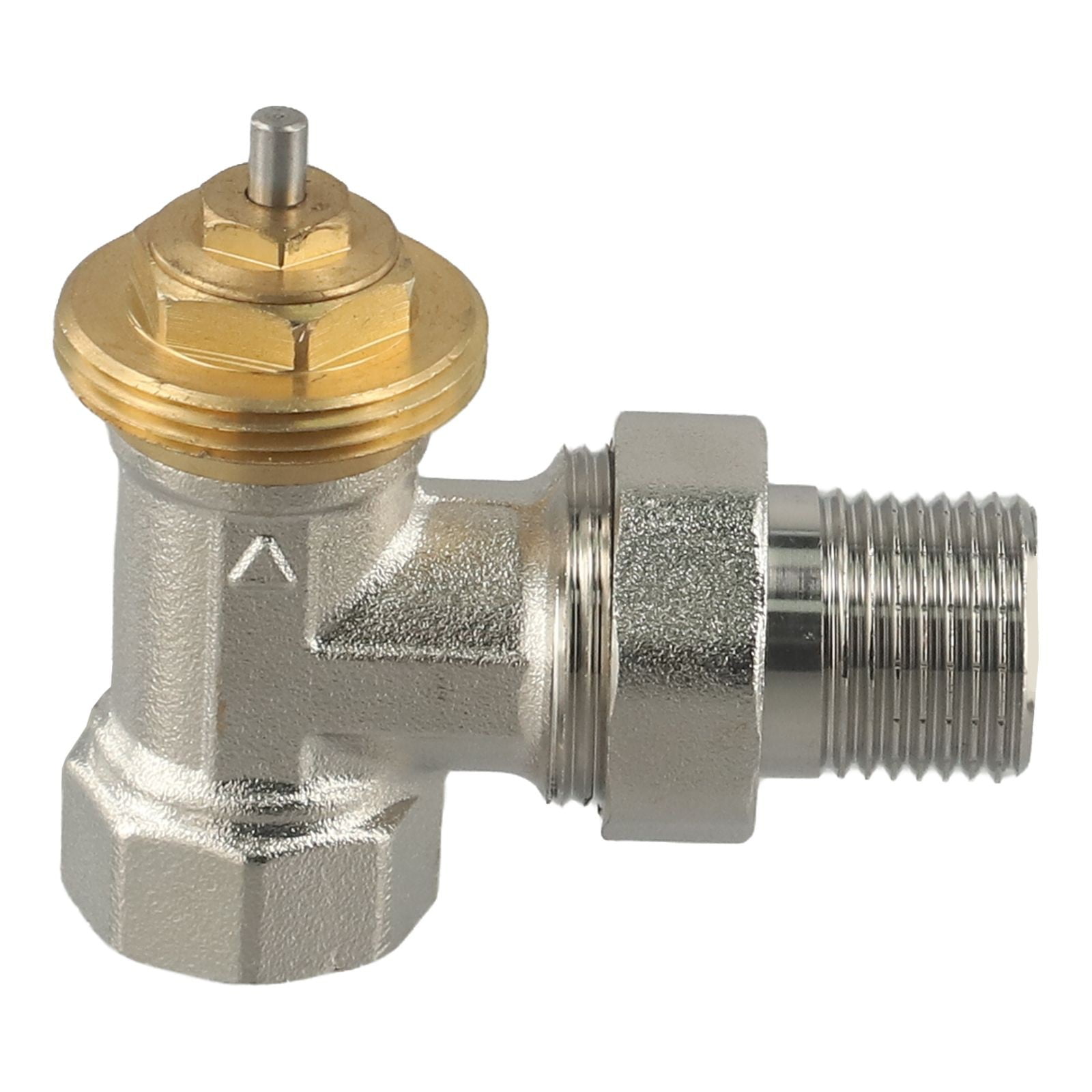 DN15/DN20 Brass Angle Thermostatic Regulating Valve Without ...